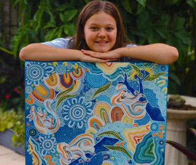 Chern'ee Sutton | A Modern Aboriginal Artist | Artist Profile